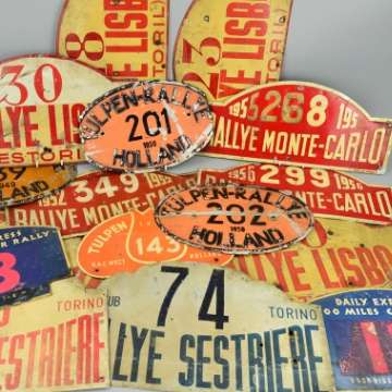 Champion racing driver’s rally plates up for auction – Richard ...