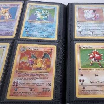 Pokémon trading cards auction includes 1st edition Base Set and sealed ...