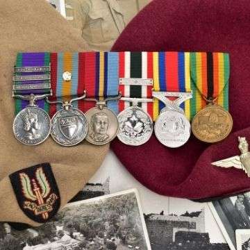 SAS hero's medals and Special Forces military archive star in Lichfield ...