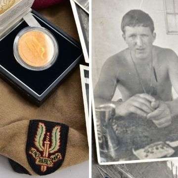 SAS hero's medals and Special Forces military archive star in Lichfield ...