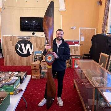 WW1 propeller soars at Tamworth military auction ahead of Lichfield ...