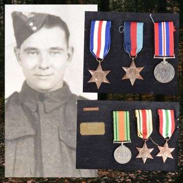 WW2 medals of Salford SAS hero shot by Nazis after D-Day Operation ...
